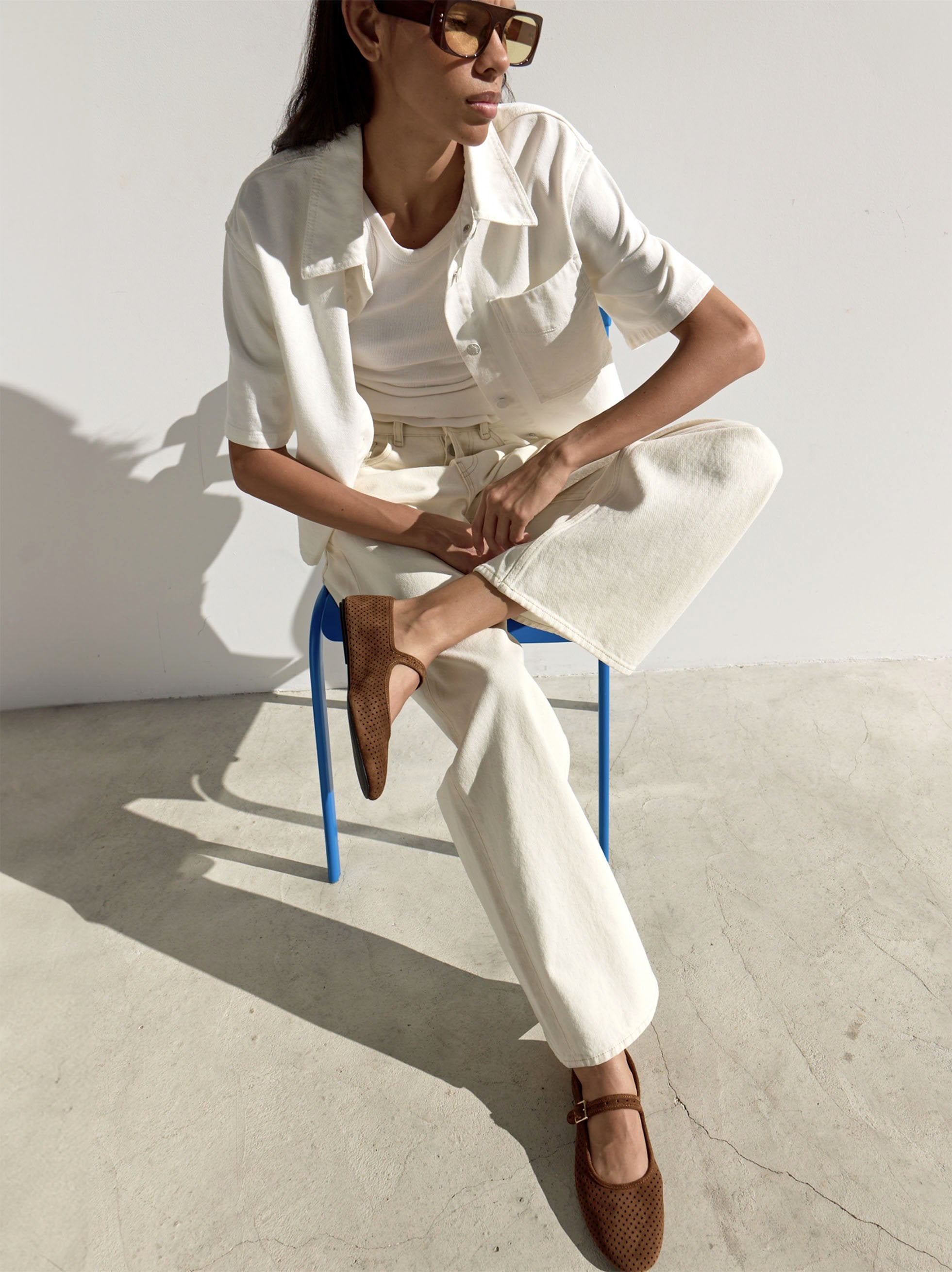 Bailarinas De Piel Con Tira Y Hebilla – Parfois Perú