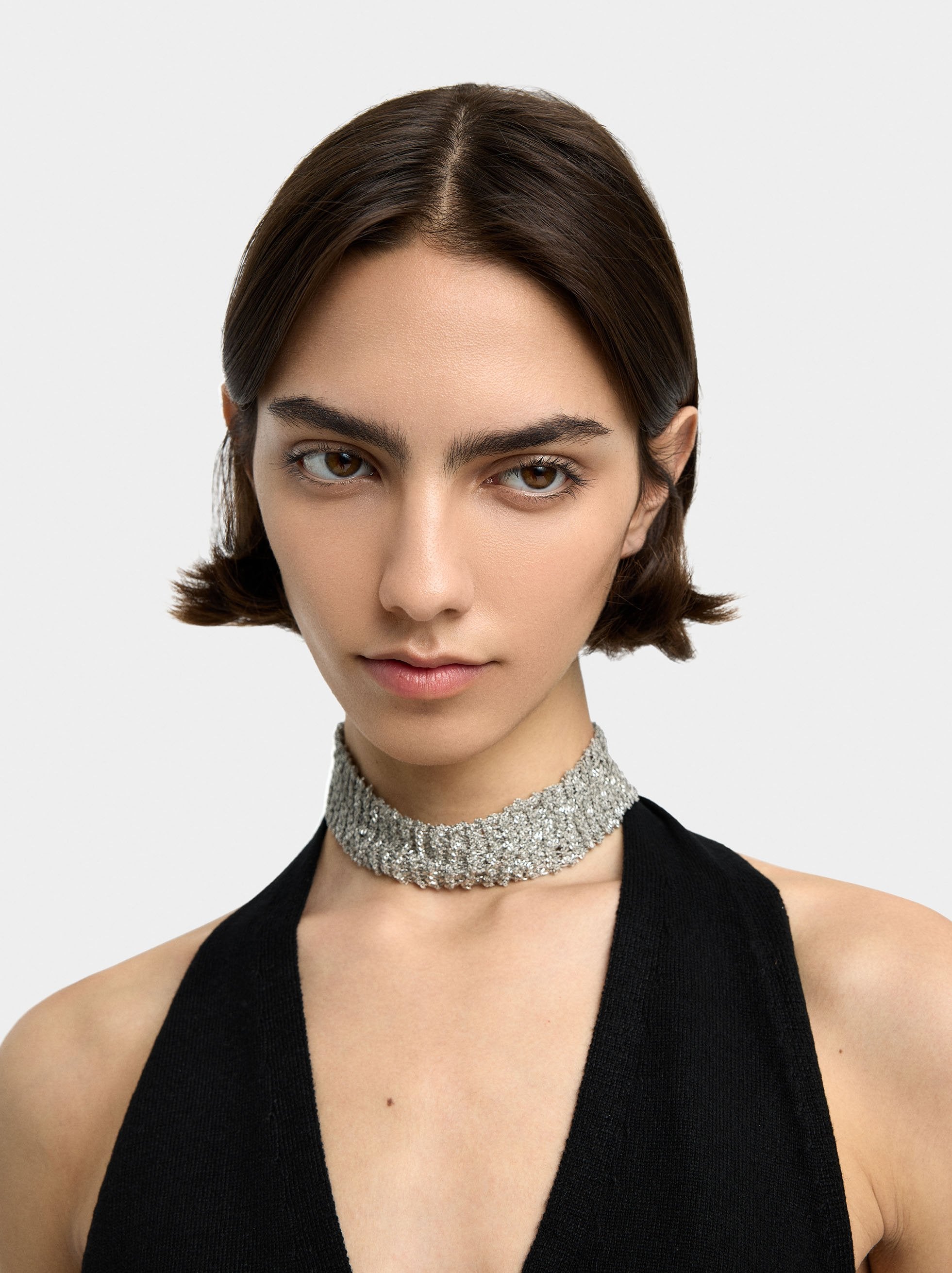 Choker Con Cadenas Entrecruzadas – Parfois Perú
